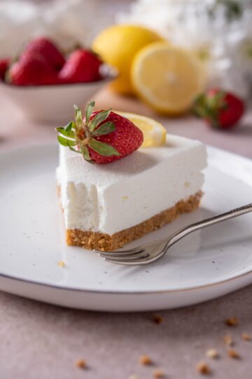 Jello Cheesecake (No Bake Cheesecake Recipe)