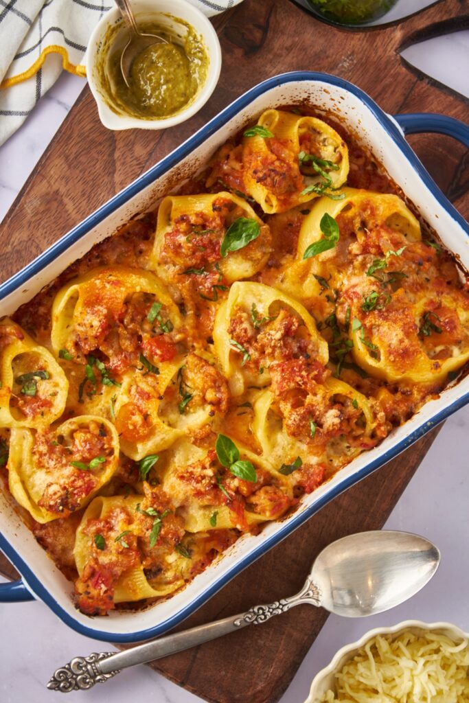 Stuffed Shells With Meat