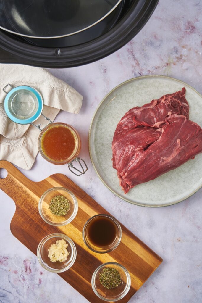 Fall Apart Tender Slow Cooker Tri Tip