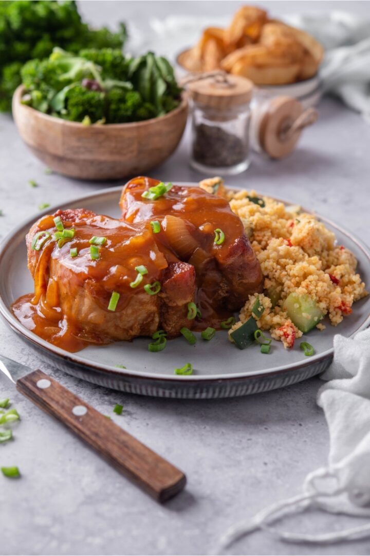 Crock Pot BBQ Pork Chops