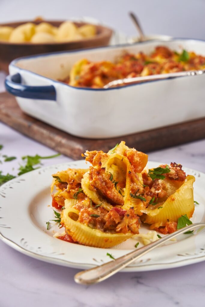 Stuffed Shells With Meat