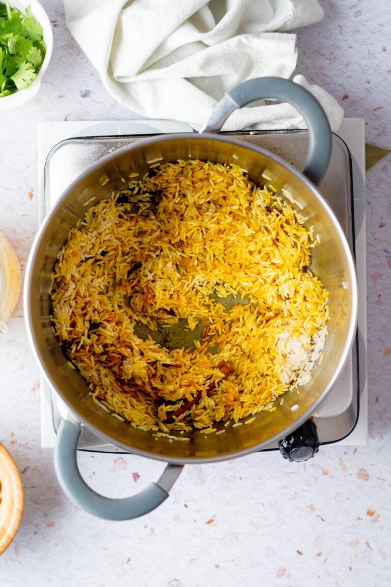 The Best Turmeric Rice Recipe Made In 20 Minutes
