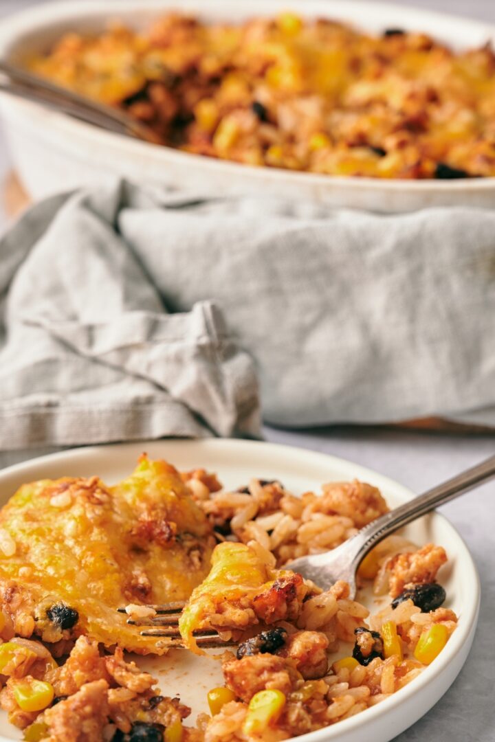 Taco Rice Casserole