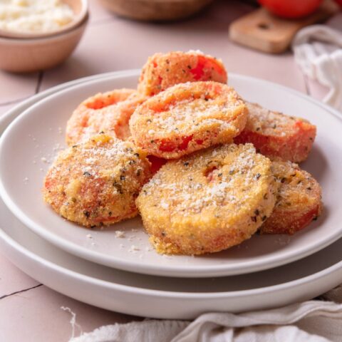 Crispy Fried Red Tomatoes