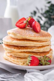 Fluffy Pancakes For One (Foolproof Single Serve Pancake Recipe)