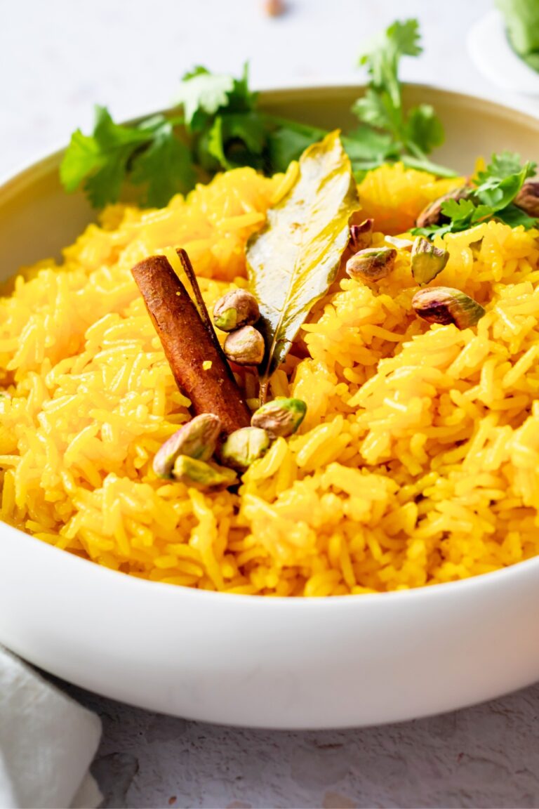 The Best Turmeric Rice Recipe Made In 20 Minutes