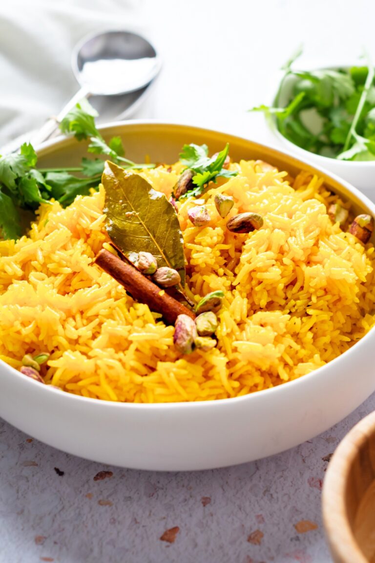 The Best Turmeric Rice Recipe Made In 20 Minutes
