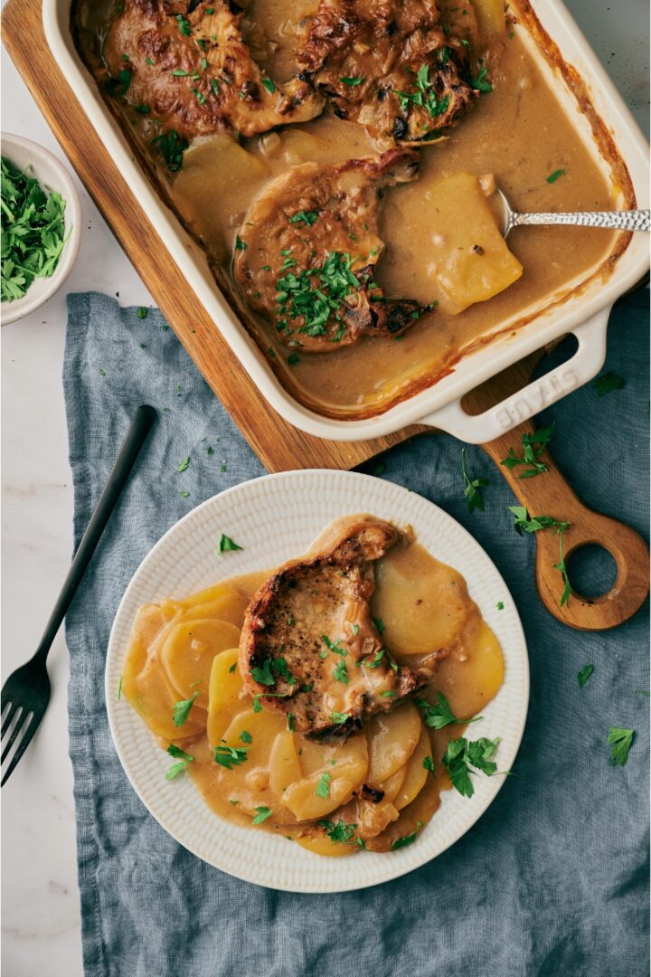 Pork Chop Potato Casserole