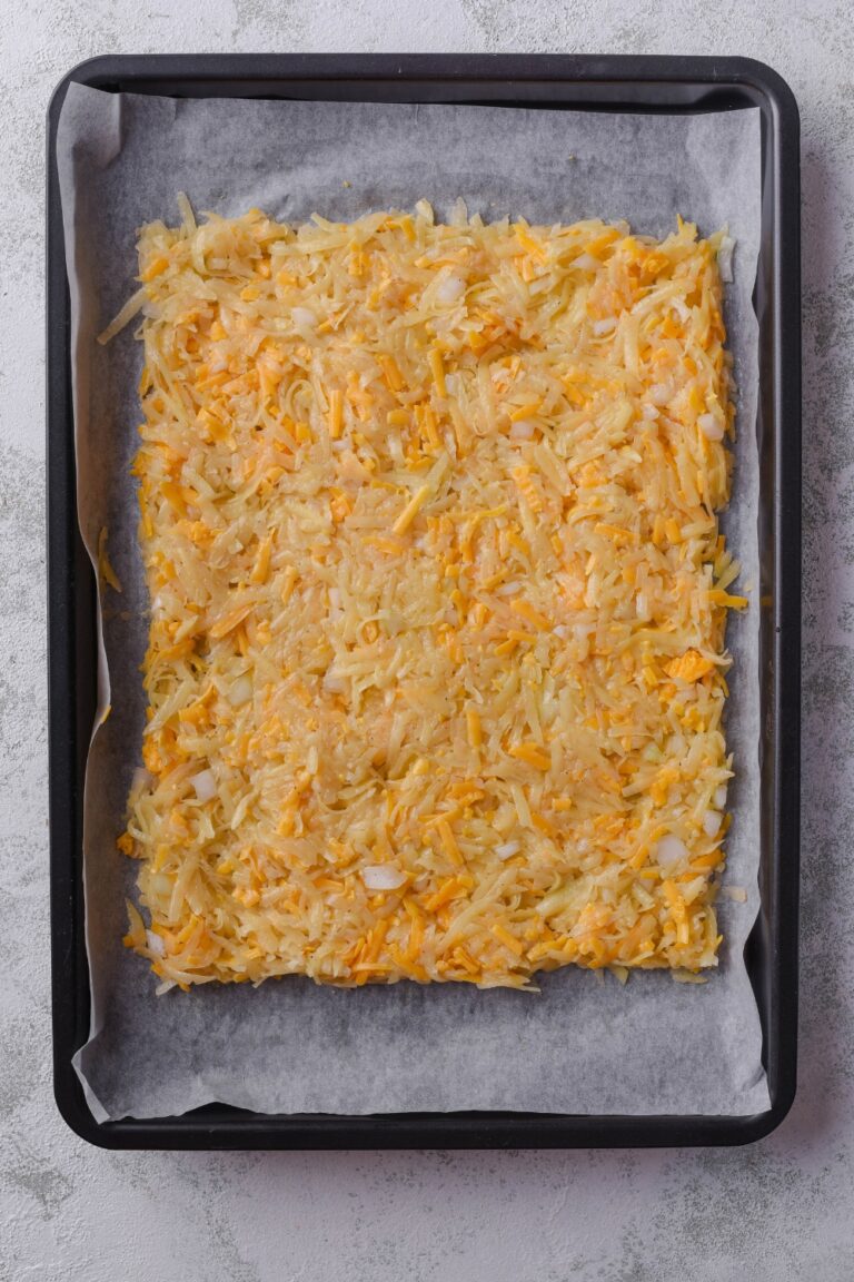 Oven Hash Browns (Crispy and Cheesy)