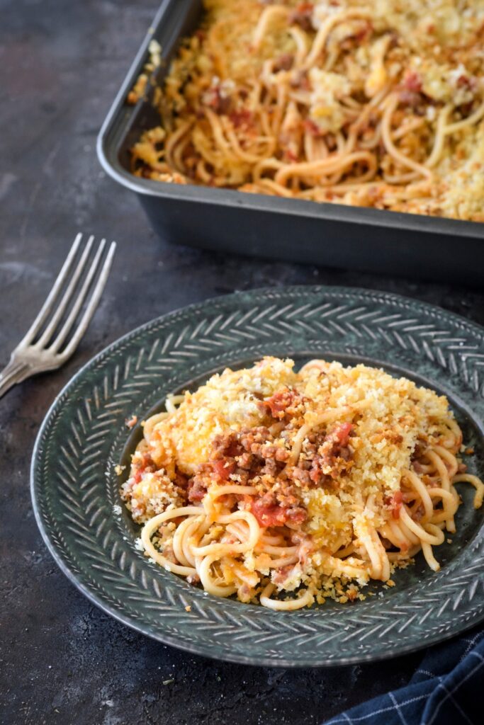 Spaghetti Casserole