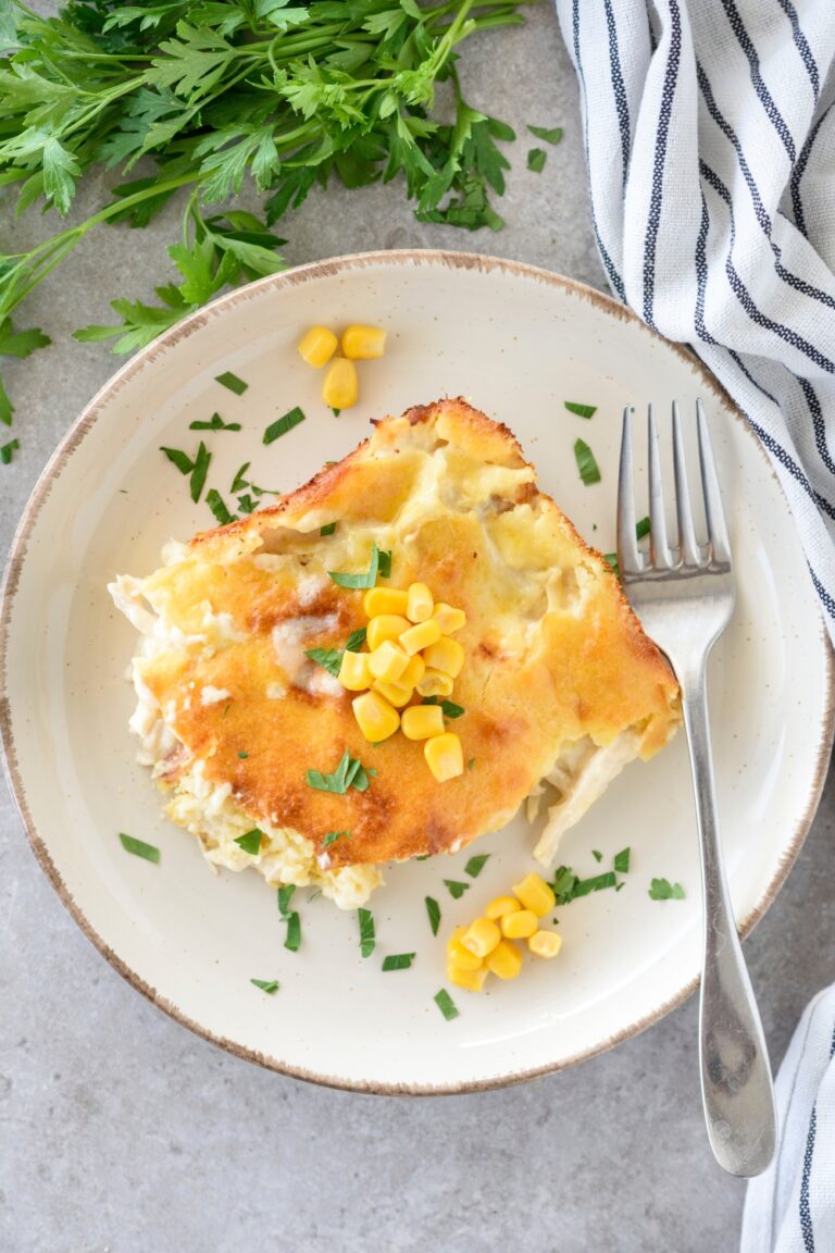 Chicken Cornbread Casserole