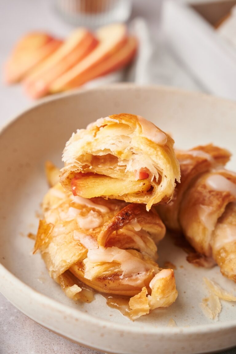 Easy Crescent Roll Apple Turnovers