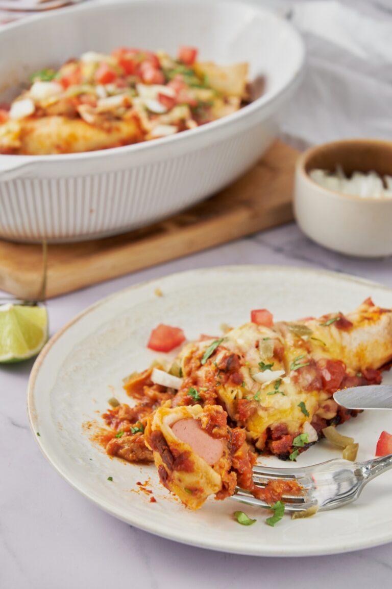 Chili Dog Casserole (The Best Easy Recipe)