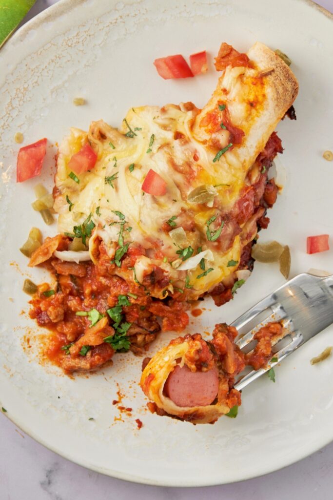 Chili Dog Casserole (The Best Easy Recipe)