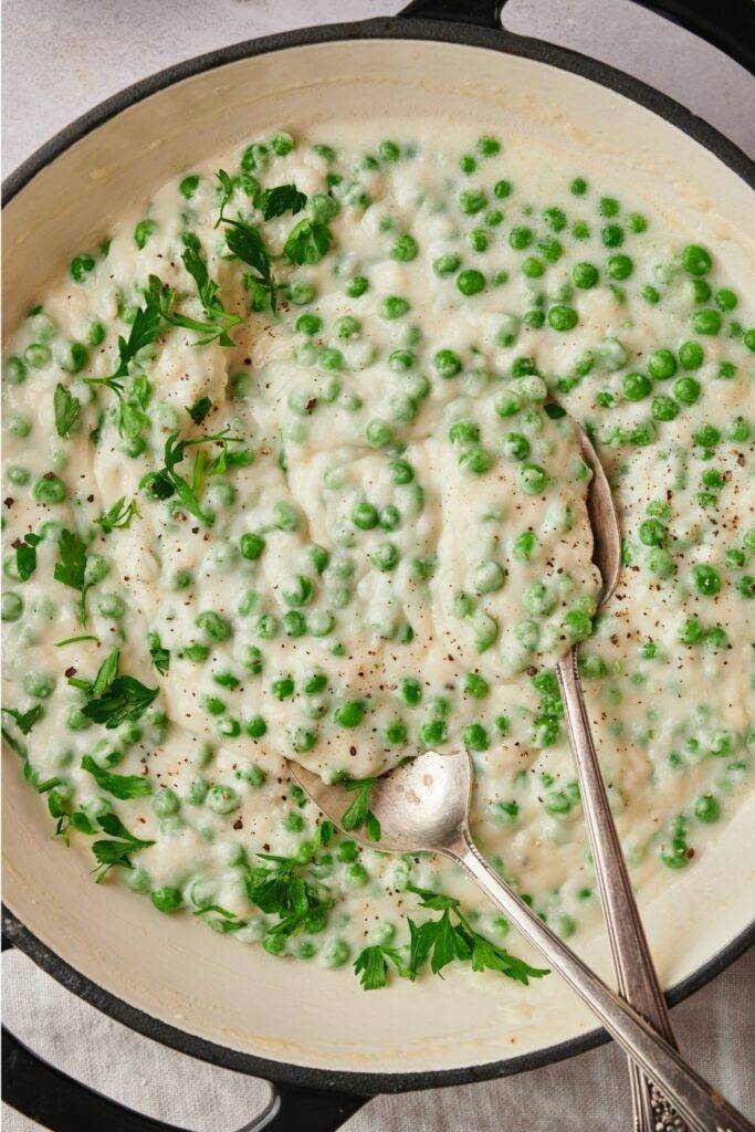 Creamed Peas (Easy 15 Minute Side)