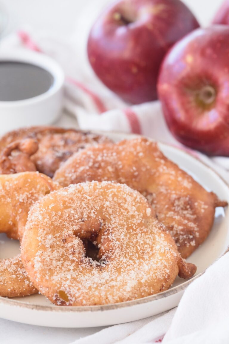 Crispy Fried Apple Rings