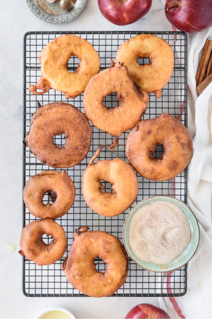 Crispy Fried Apple Rings