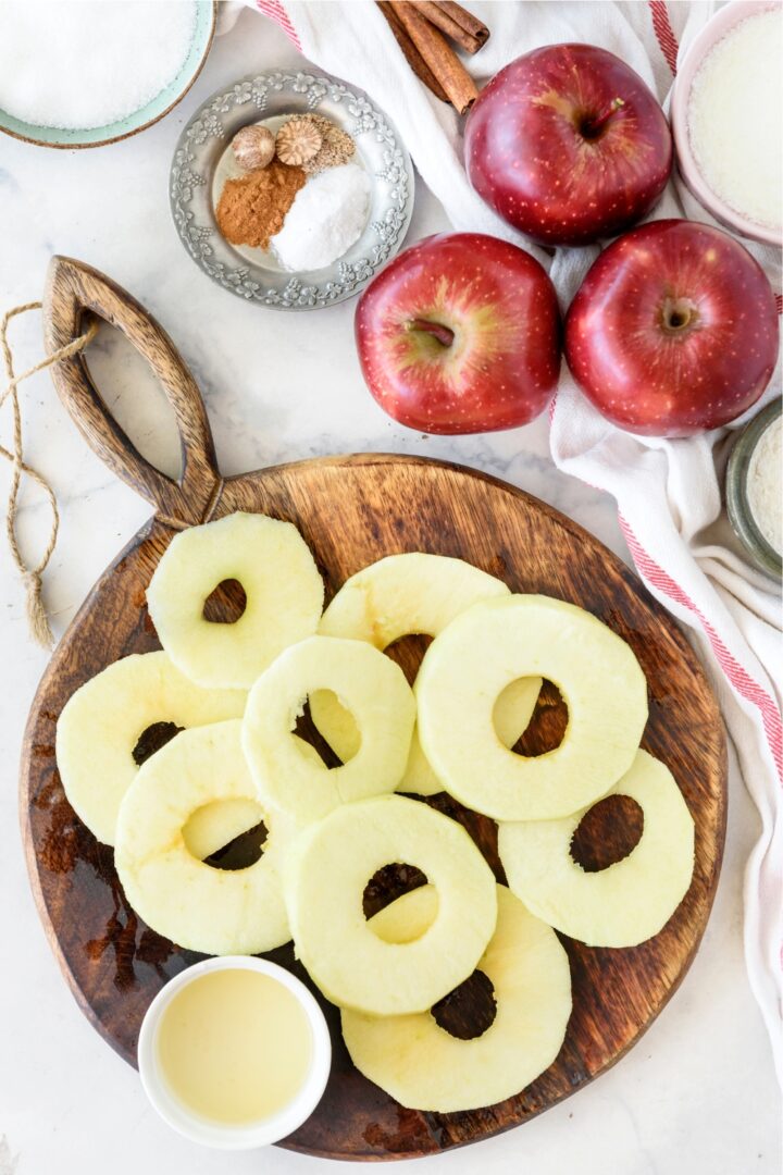 Crispy Fried Apple Rings