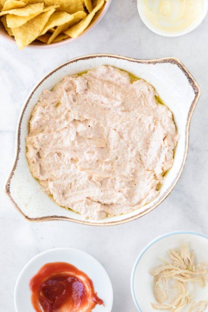 Buffalo Chicken Dip Without Cream Cheese