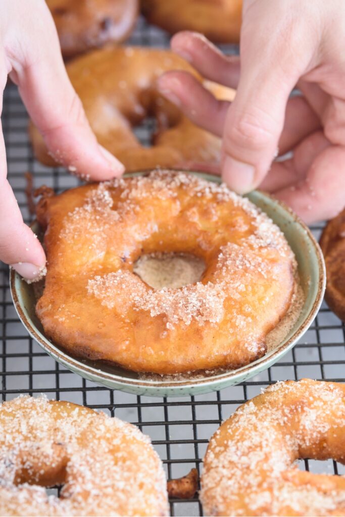 Crispy Fried Apple Rings