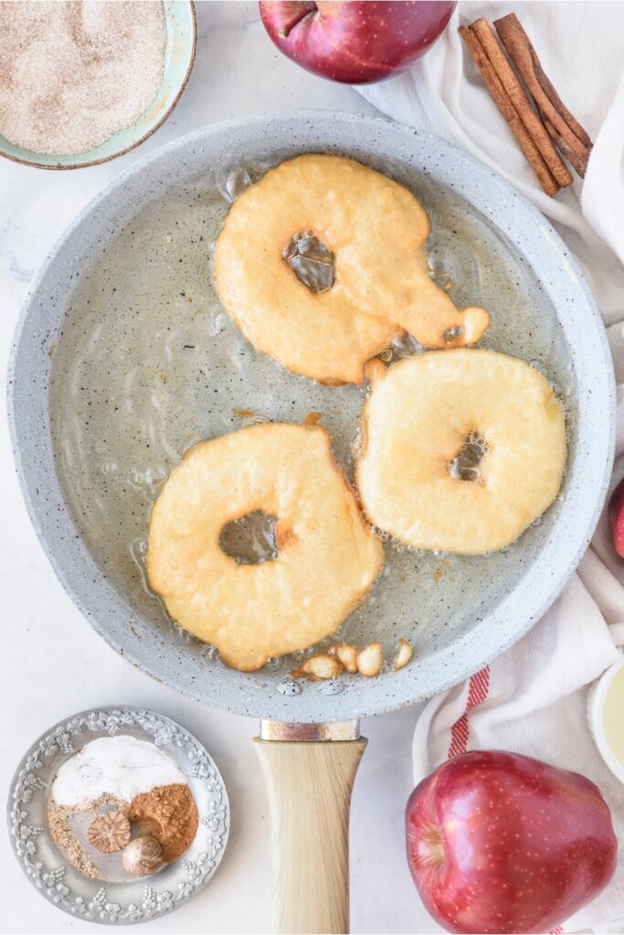 Crispy Fried Apple Rings