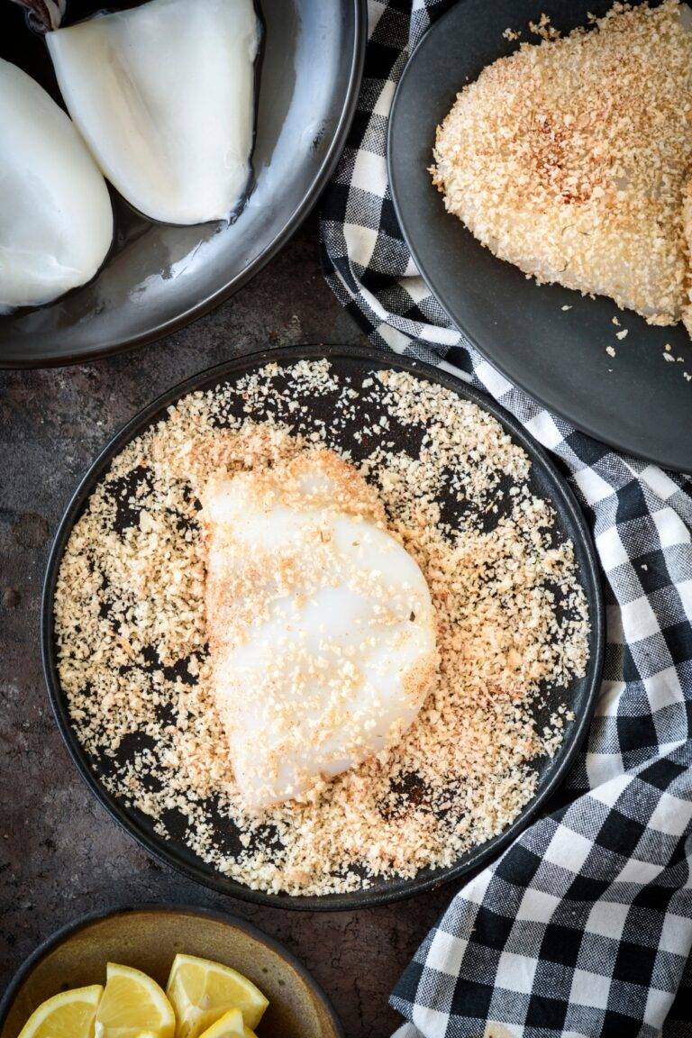 Calamari Steak (Panko Breaded and Pan Fried)