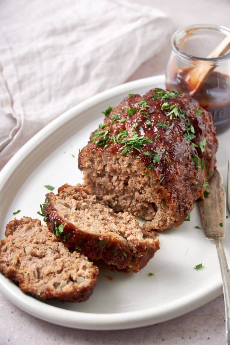 BBQ Meatloaf (With The Most Delicious Glaze)