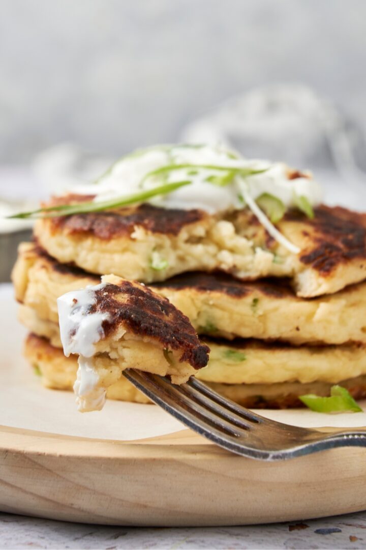 Mashed Potato Pancakes (Great With Leftover Mashed Potatoes)