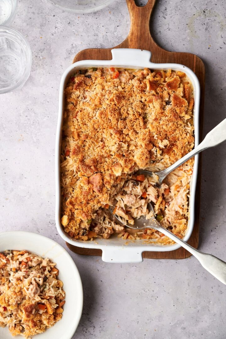 Turkey Rice Casserole (Great With Leftover Turkey)