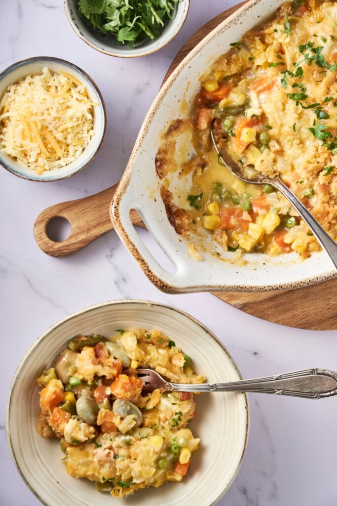 Creamy Mixed Vegetable Casserole