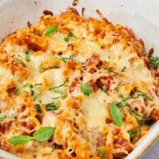 Quick and Easy Baked Pasta With Ricotta