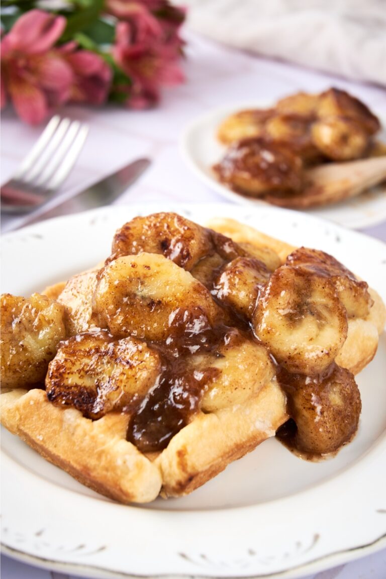 Pan Fried Bananas With a Honey Cinnamon Brown Sugar Sauce