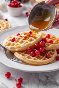 Homemade Mini Waffles (Made with Mini Waffle Maker)