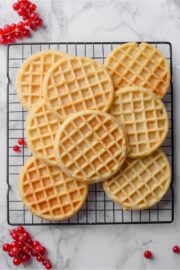 Homemade Mini Waffles (Made with Mini Waffle Maker)