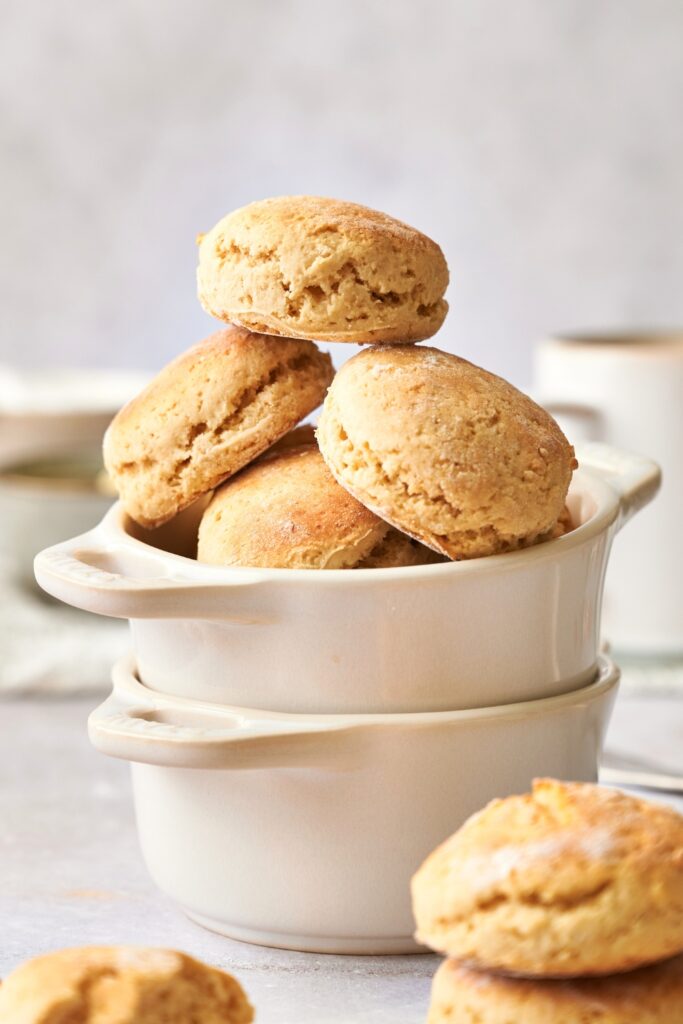 Easy Biscuits with Pancake Mix (3 Ingredients & So Fluffy)