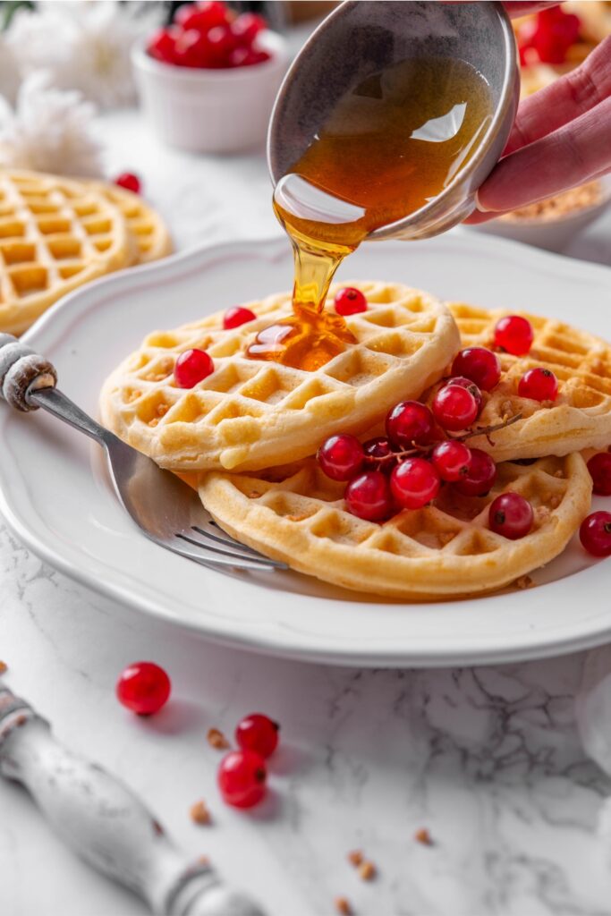 Homemade Mini Waffles (Made with Mini Waffle Maker)