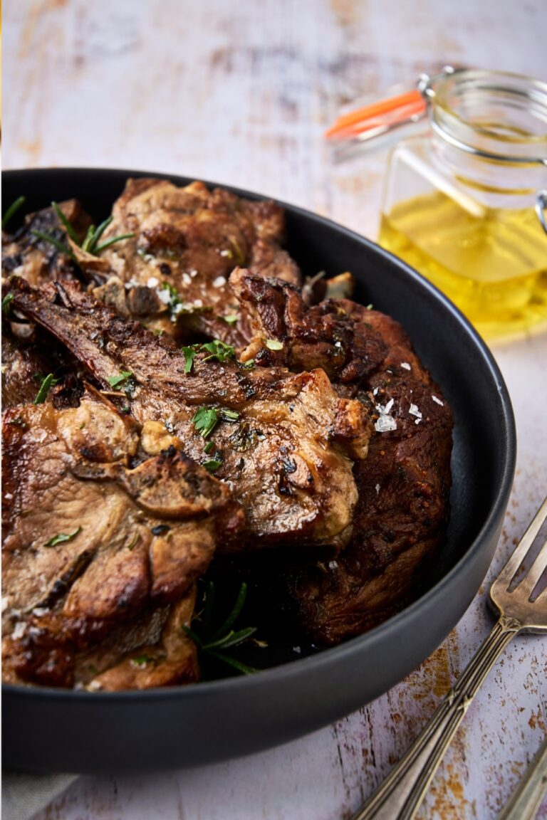 Easy Oven Roasted Lamb Shoulder Chop Recipe