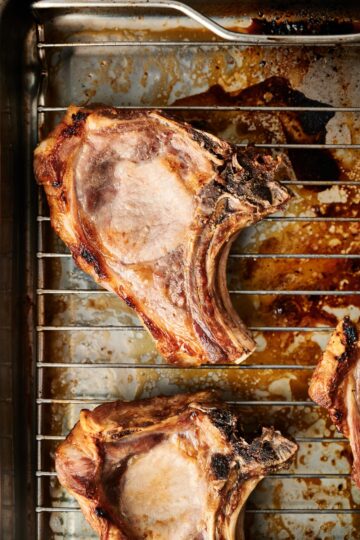 Tender and Juicy Reverse Sear Pork Chop Recipe