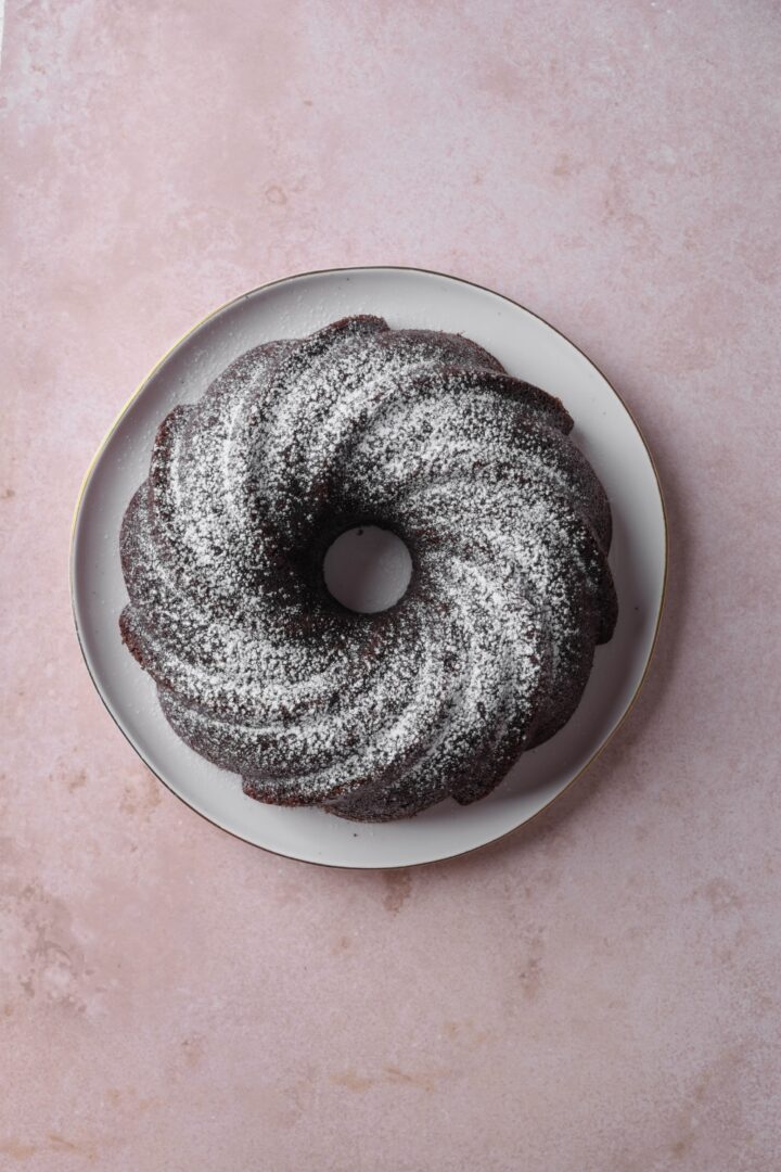 The Most Incredible Rich & Moist Chocolate Pound Cake Recipe