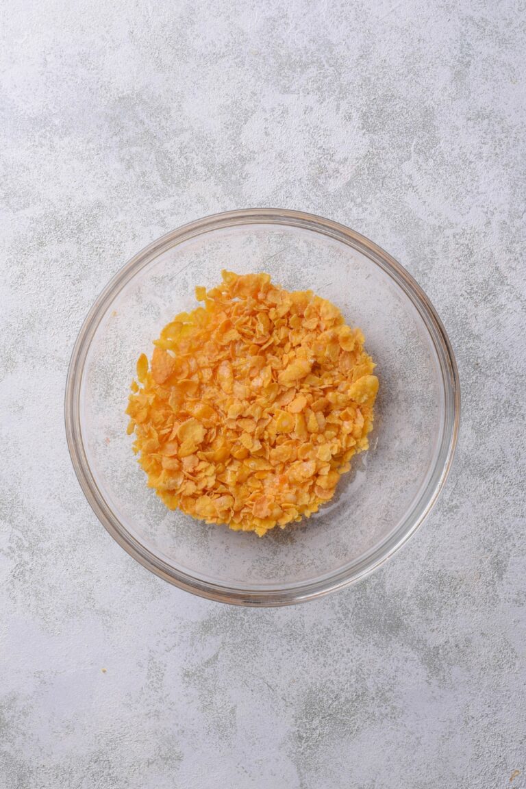 Quick and Easy Hashbrown Casserole Topped With Corn Flakes