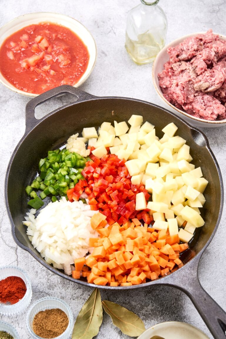 Mexican Picadillo (Everything Cooks In One Skillet)