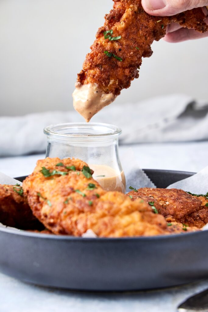 Copycat Raising Cane’s Chicken Recipe with Cane's Sauce