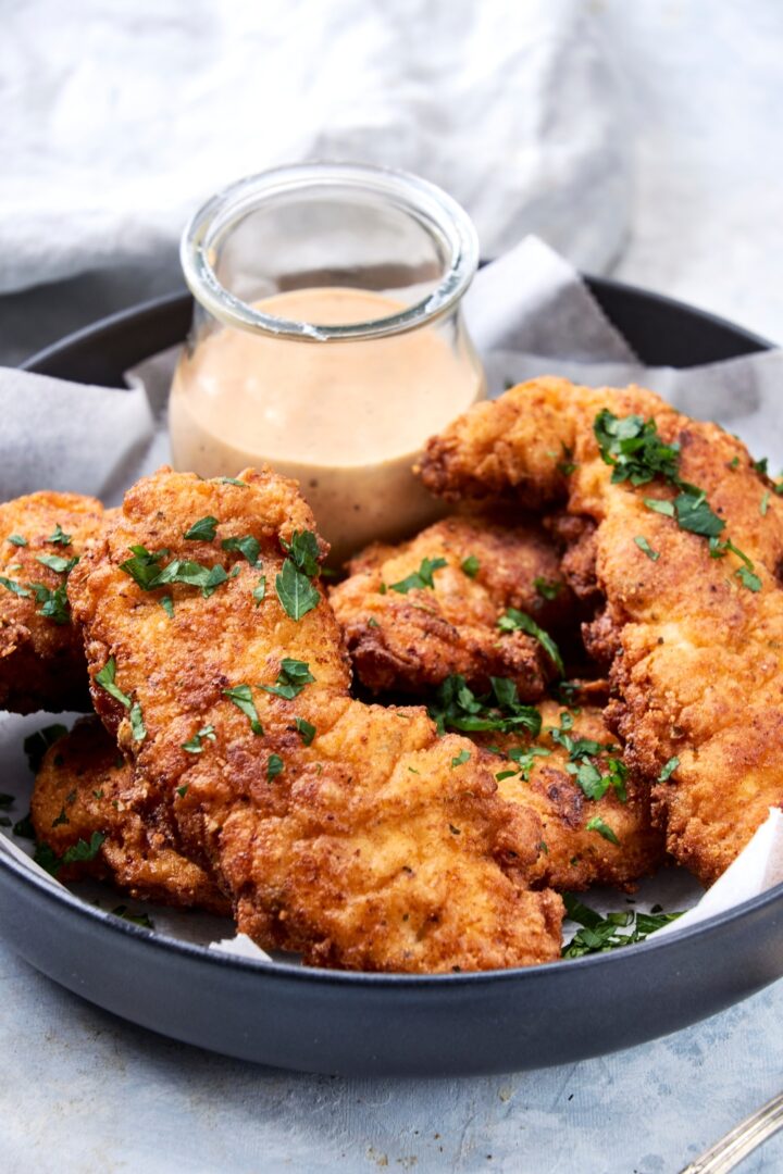 Copycat Raising Cane’s Chicken Recipe with Cane's Sauce