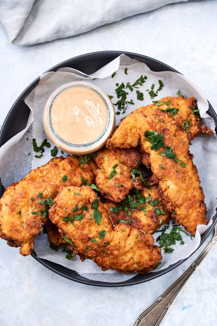 Copycat Raising Cane’s Chicken Recipe with Cane's Sauce