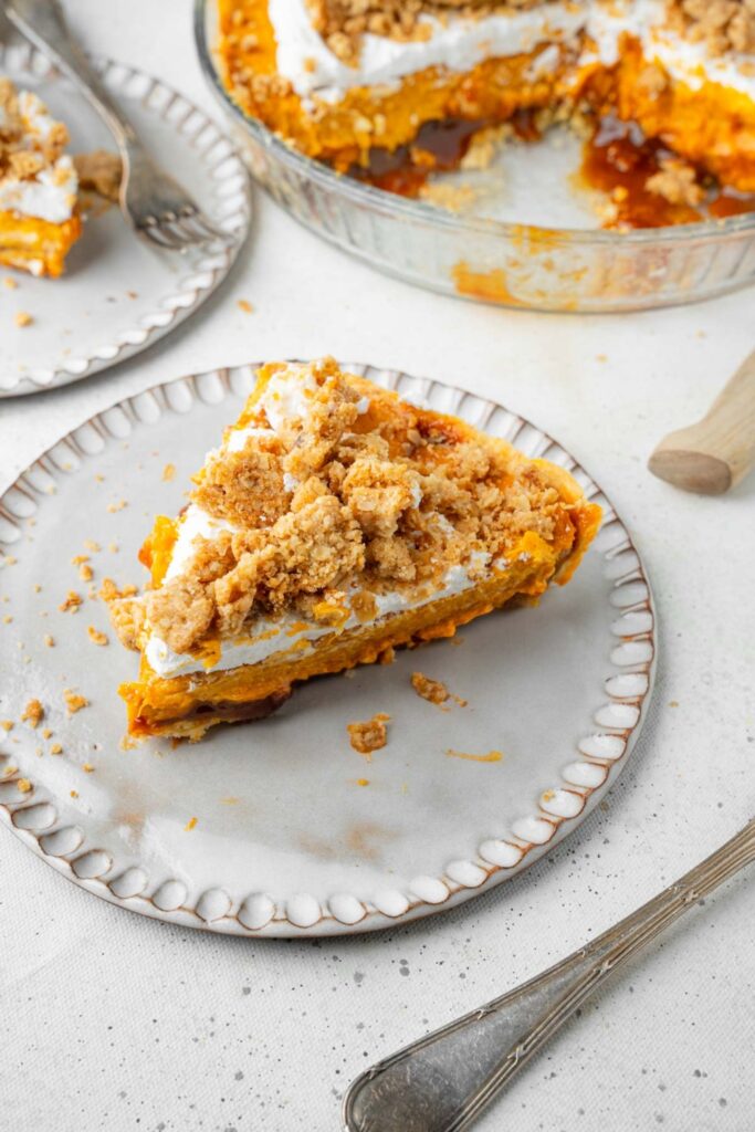 Copycat Hilly's Pumpkin Caramel Pie From Milk Bar