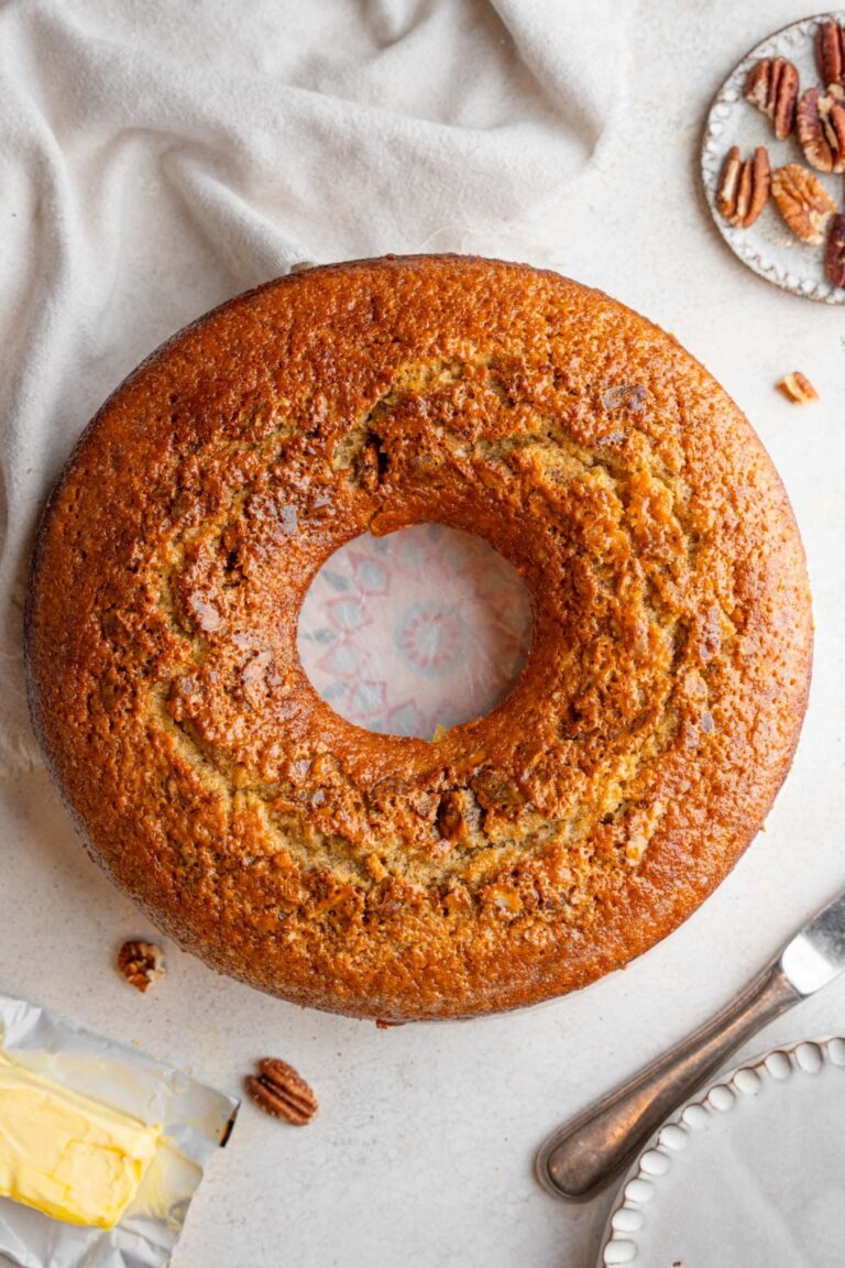 Crack Cake Recipe (White Wine Bundt Cake)