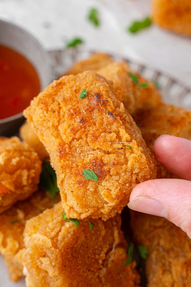 Deep Fried Crispy Corn Nuggets Recipe