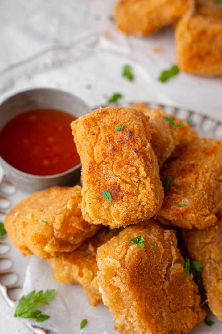 Deep Fried Crispy Corn Nuggets Recipe