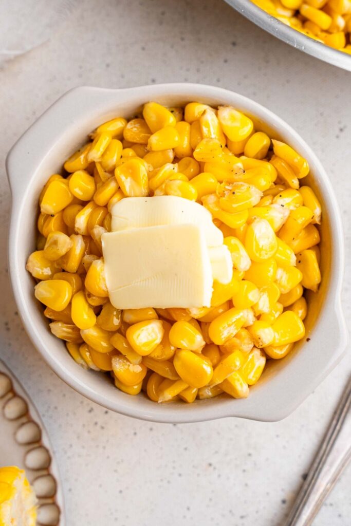 Buttery Sautéed Corn Cooked In a Skillet In 15 Minutes