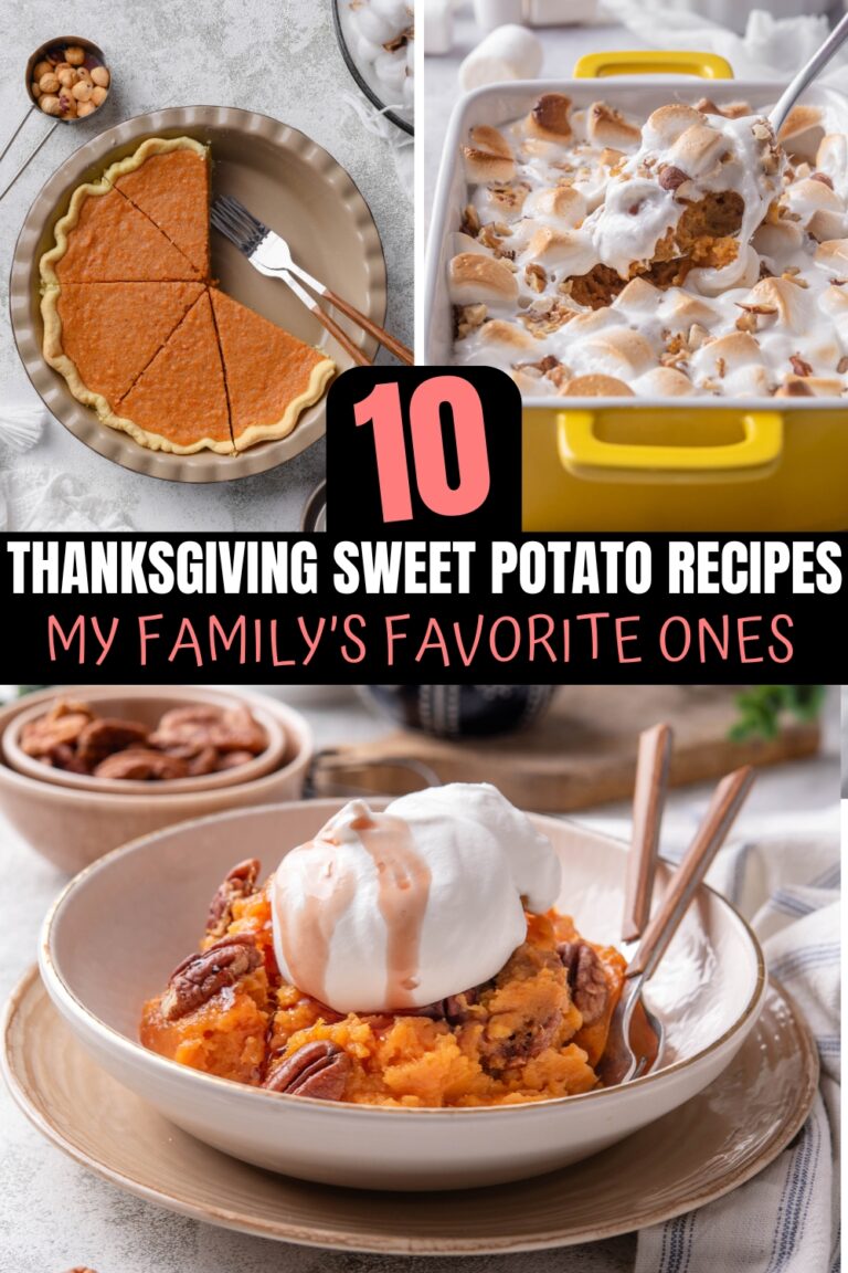 10 Thanksgiving Sweet Potato Recipes (My Family's Favorites)